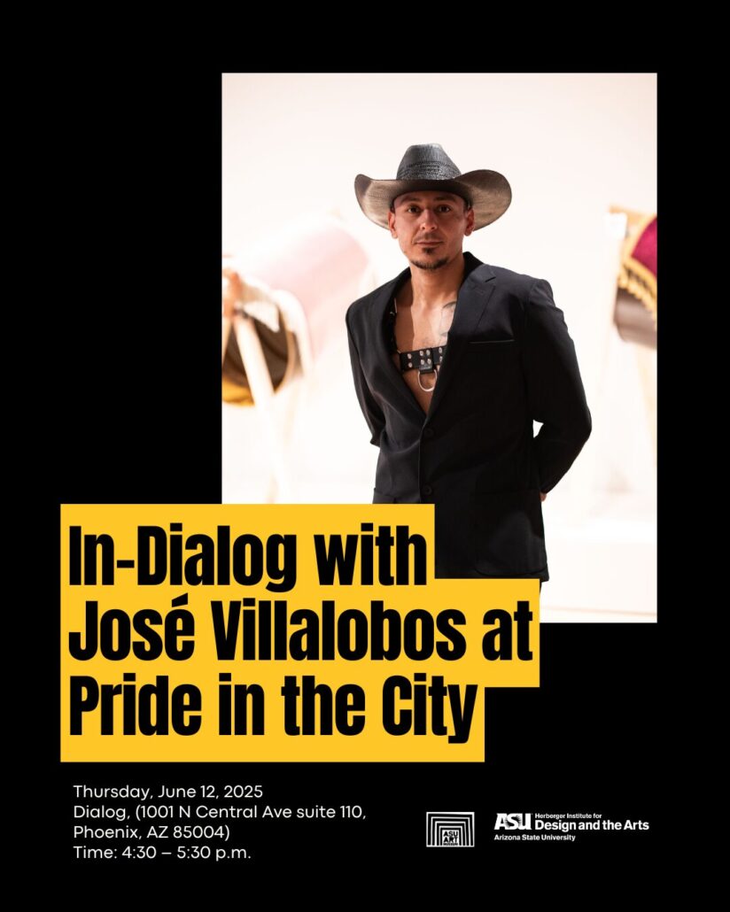In-dialog with José Villalobos at Pride in the City - ASU Art Museum
